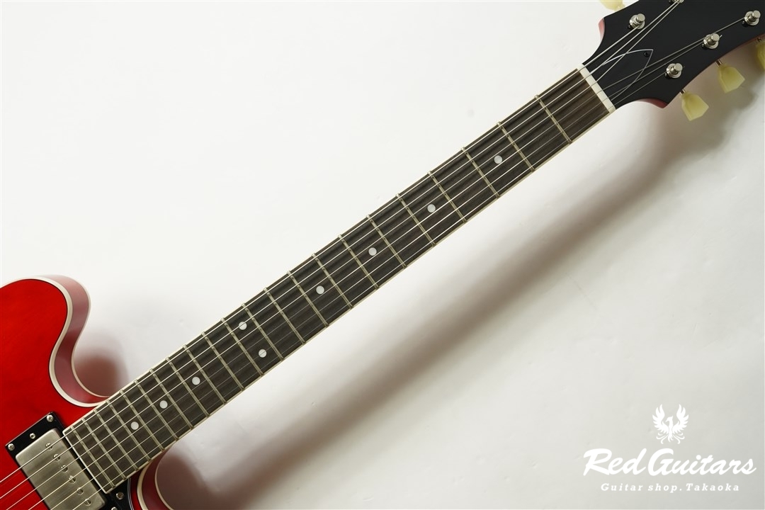 Seventy Seven Guitars EXRUBATO-STD-JT - Cherry Red | Red Guitars Online Store